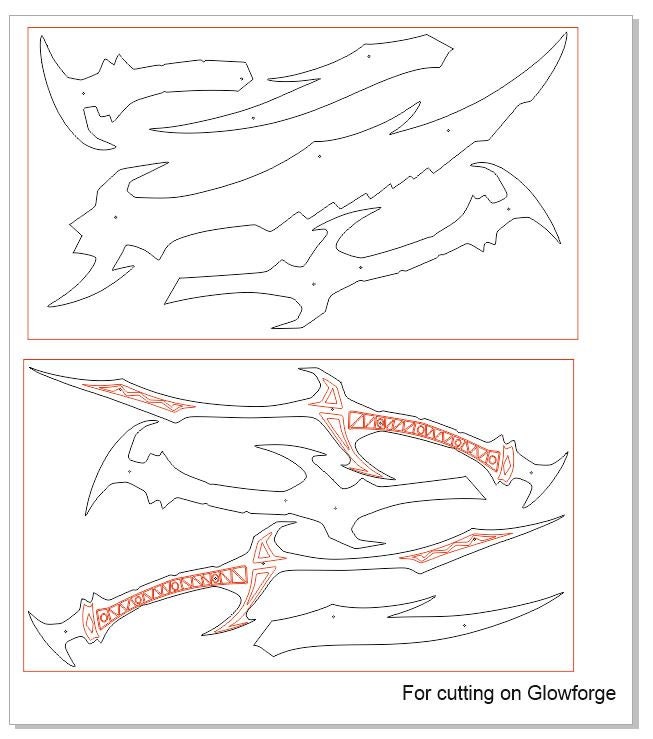 Skyrim Daedric Sword Drawing