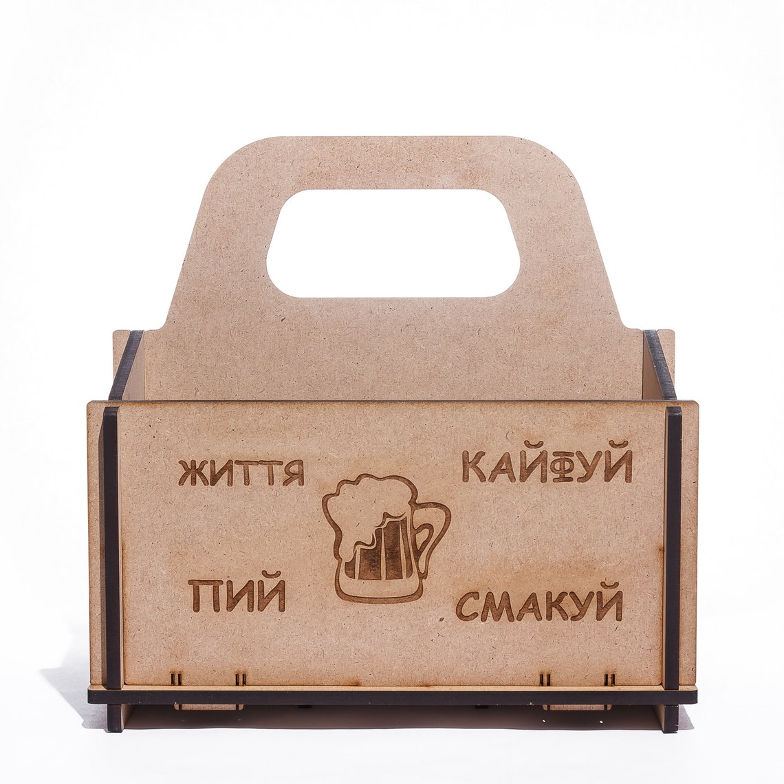 Beer Box Svg 3mm / 4mm / 6mm Beer Holder Box Pack Bottle Kit - Etsy