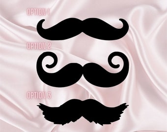 Mustache Decal - Etsy