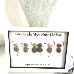 Friends Like You Make Life Fun Pebble Frame, Friends, Besties, Best ...