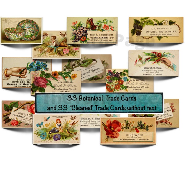 Antique Trade Card - Etsy