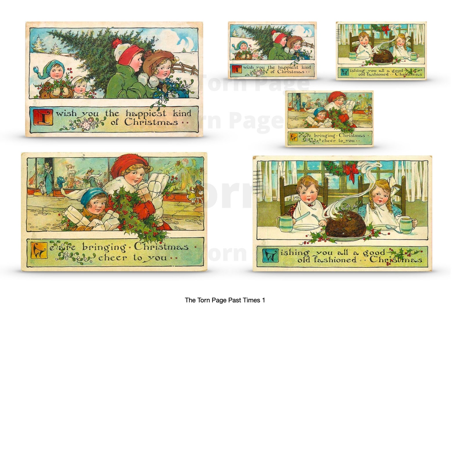 Gloriously Nostalgic Vintage Christmas Cards Printable - Etsy UK