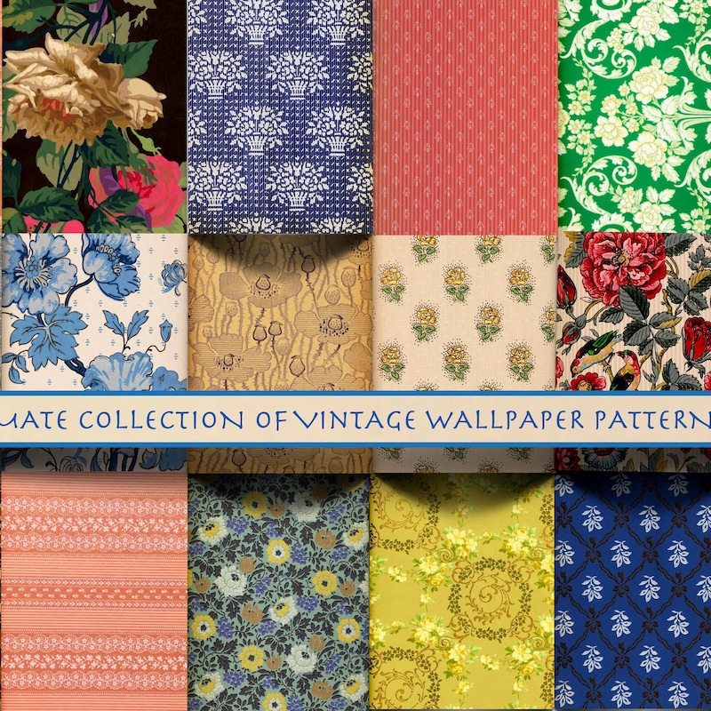 Wallpaper Sample Collection - Etsy