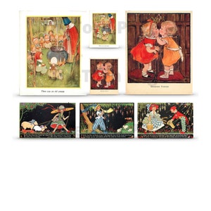 Vintage Nursery Rhymes, Traditional Rhymes, Children's Journals ...