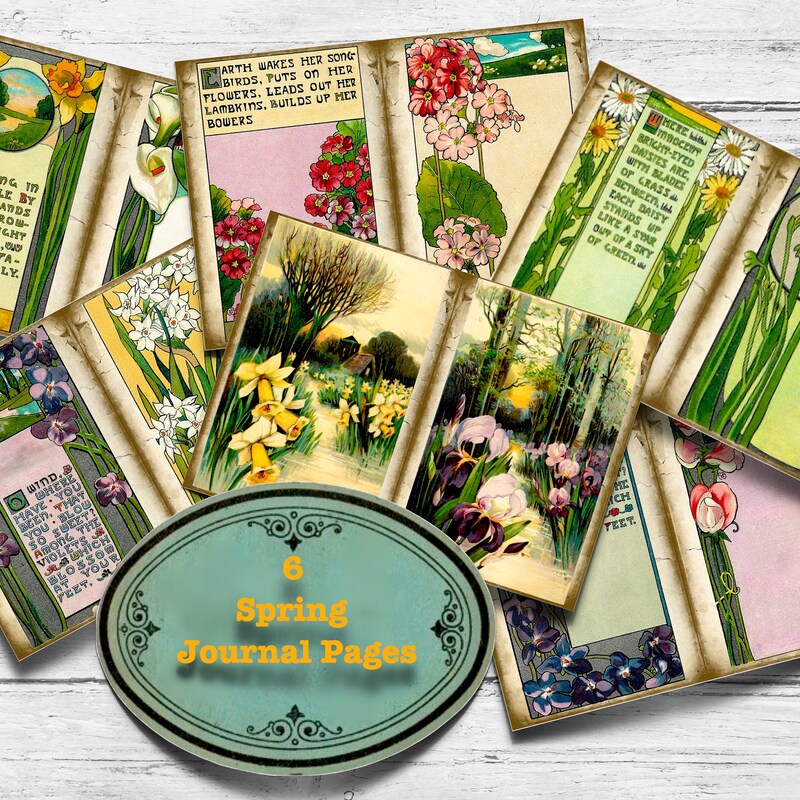 Spring Flowers - Etsy