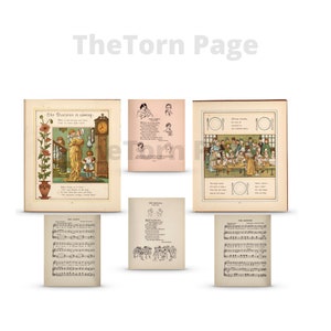 Vintage Nursery Rhymes, Traditional Rhymes, Children's Journals ...