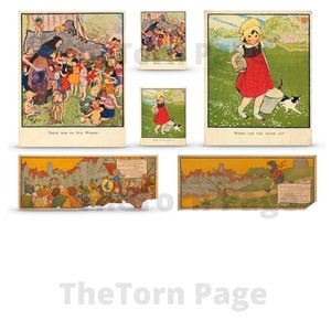 Vintage Nursery Rhymes, Traditional Rhymes, Children's Journals ...