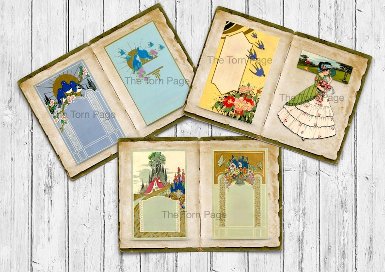 Art Deco Journal Pages: 1930s Vintage Designs (digital Download) - Etsy