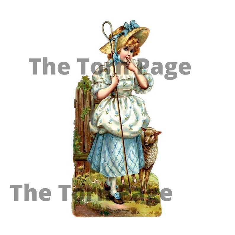 Vintage Nursery Rhyme Characters Digital Ephemera 8.5x11 - Etsy