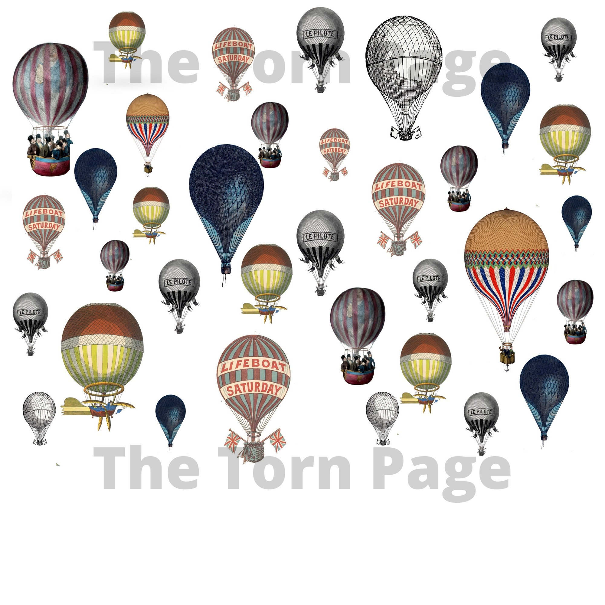 Vintage Hot Air Balloon