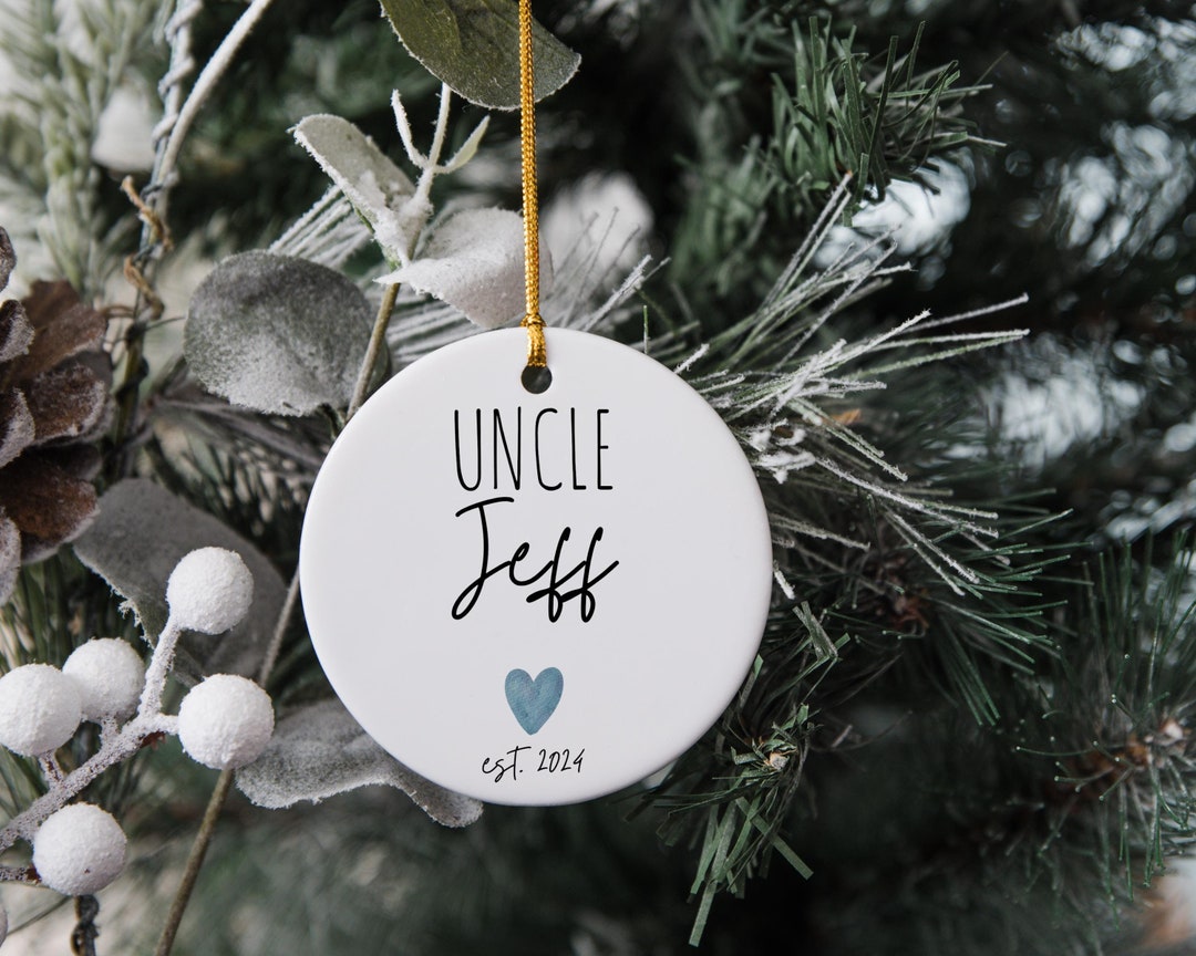 Uncle Christmas Ornament - First Time Uncle Christmas Ornament ...