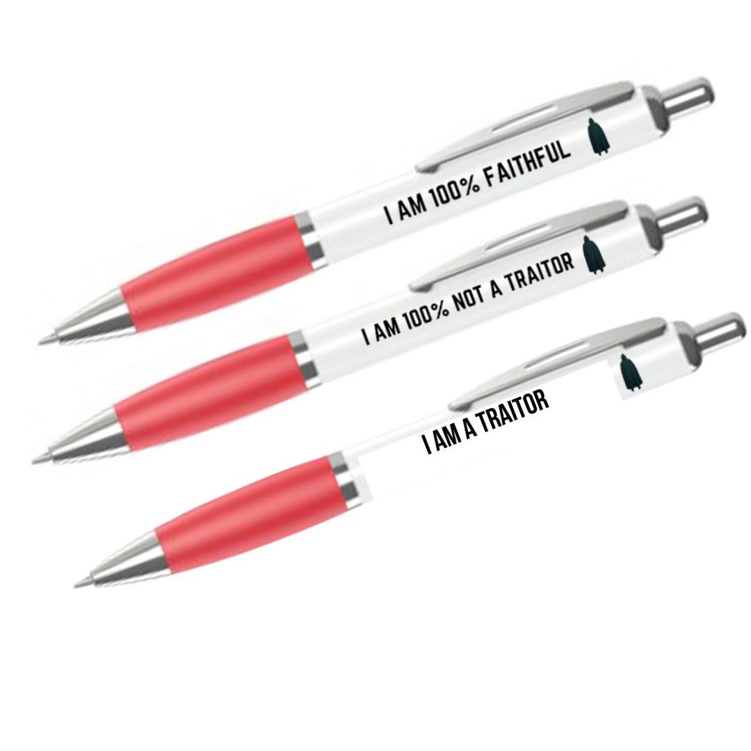 Faithfully Pens, Valentines Day Gift, Christmas Gift, Leaving Job - Etsy UK