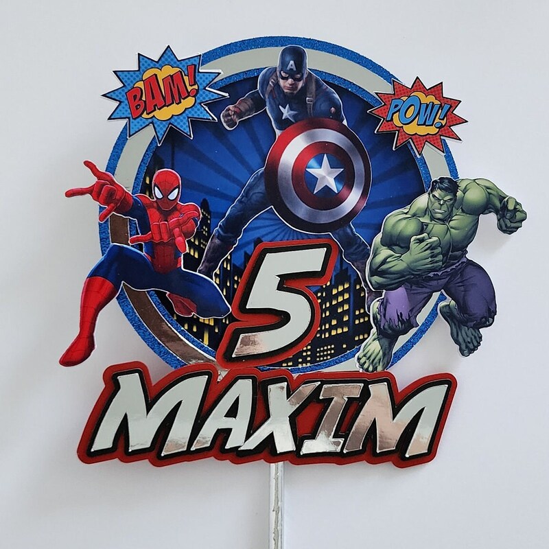 Hulk Cake Topper - Etsy