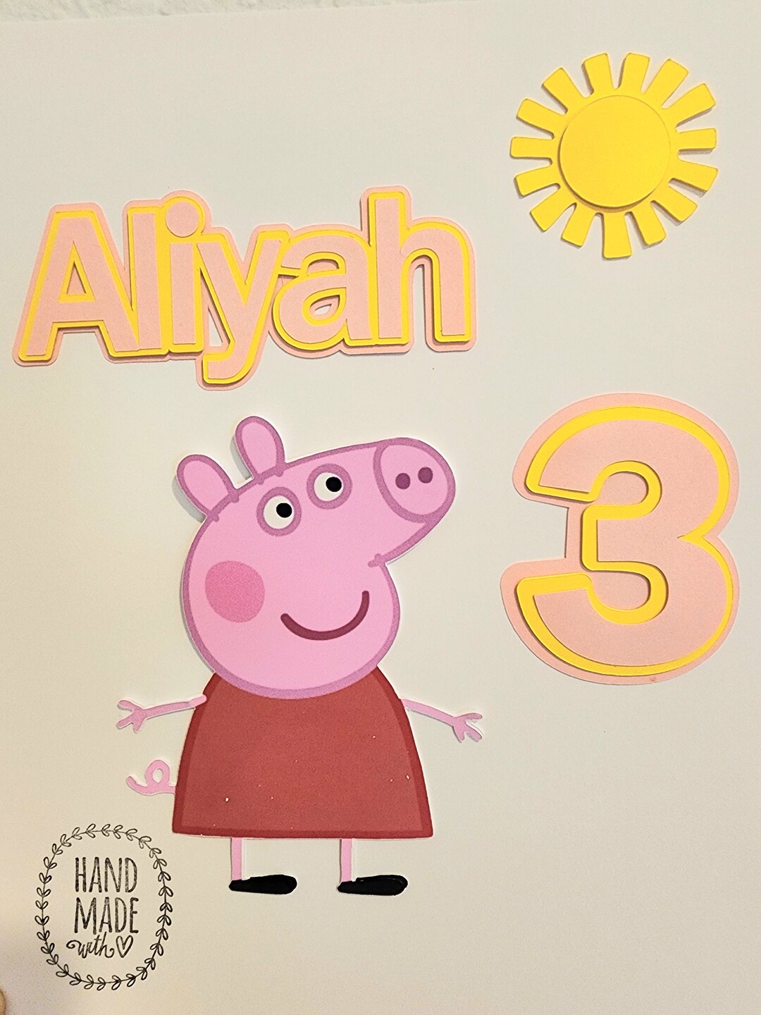 Peppa Pig Cake Topper,peppa Pig Party,peppa Pig Birthday,peppa Pig ...