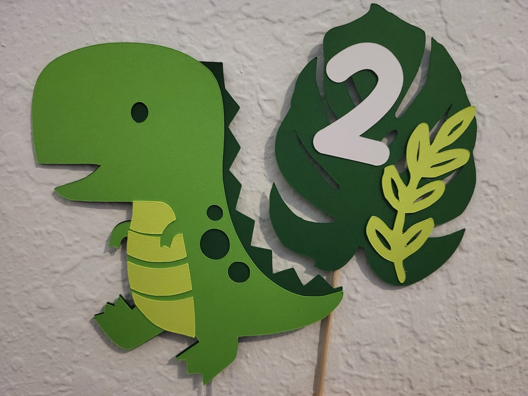 Dinosaurs Cake Topper, Dinosaurs Topper, Dino Cake Topper, Custom Cake ...