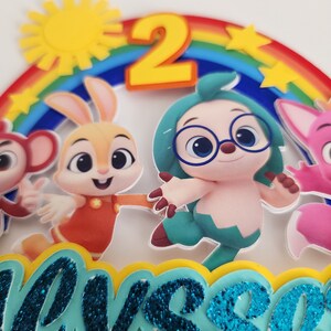 Hogi Cake Topper, Pinkfong Cake Topper, Baby Shark Cake Topper,pinkfong ...