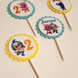 Hogi Cake Topper, Pinkfong Cake Topper, Baby Shark Cake Topper,pinkfong ...