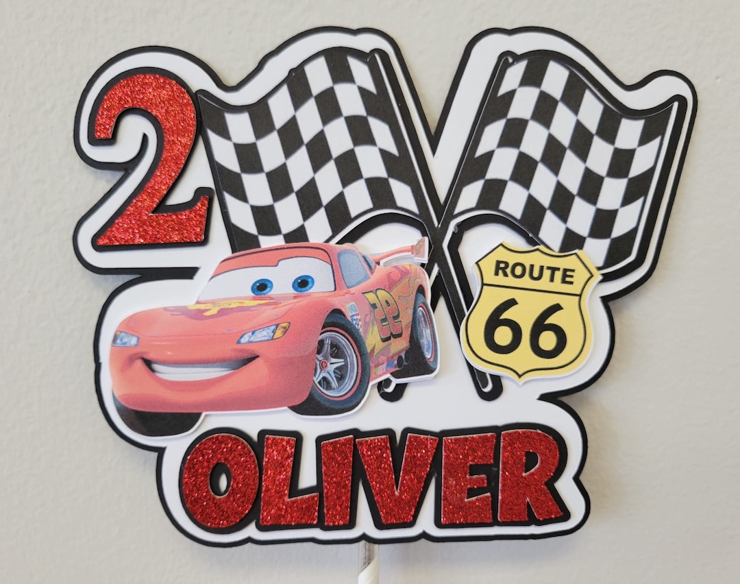 Cars Caketopper, Car, Birthday Cake Topper, Cake Topper, Birthday Cars ...