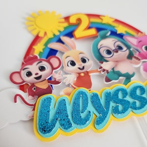 Hogi Cake Topper, Pinkfong Cake Topper, Baby Shark Cake Topper,pinkfong ...