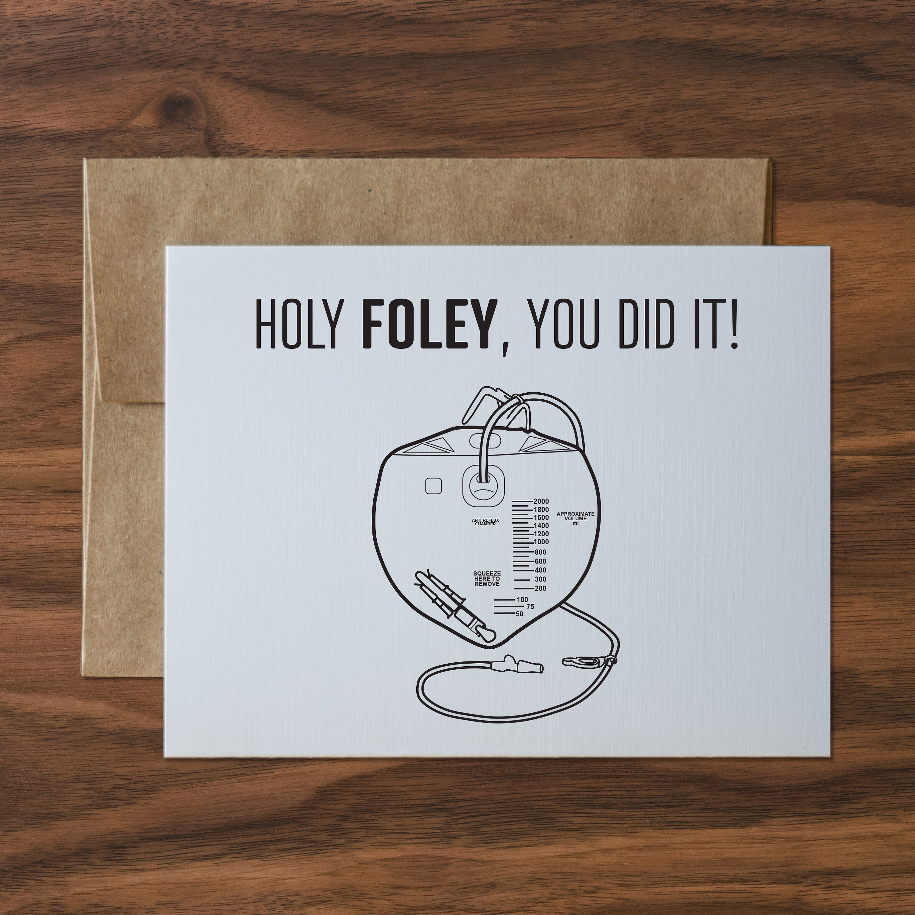 Holy Foley You Did It Greeting Card Match Day Graduation - Etsy
