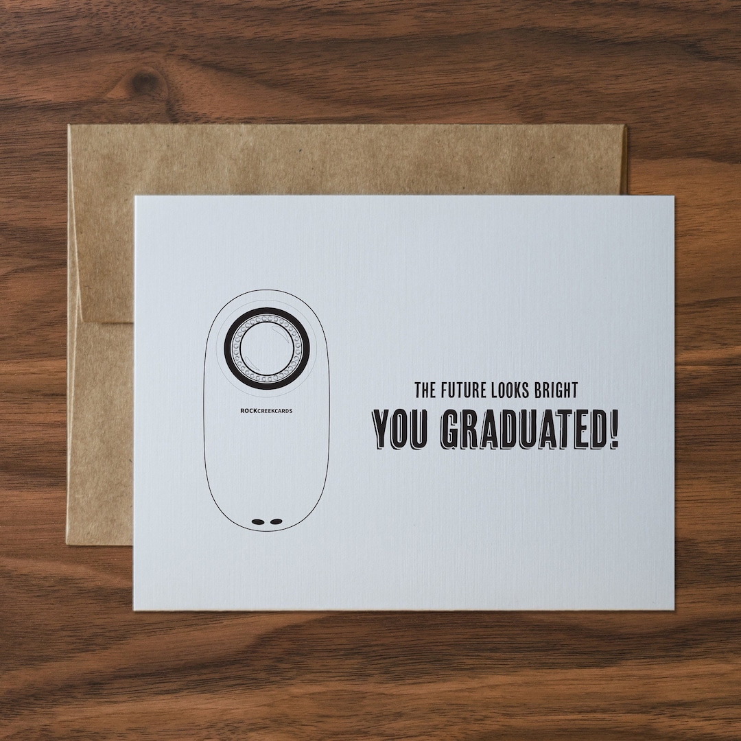 The Future Looks Bright...greeting Card - Match Day, Graduation ...