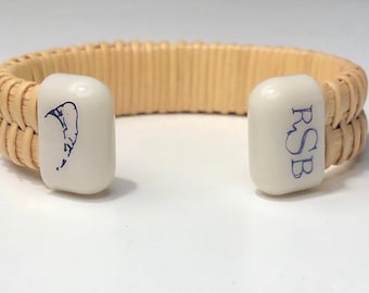 1/2 Acrylic Nantucket Basket Bracelet Free Shipping - Etsy