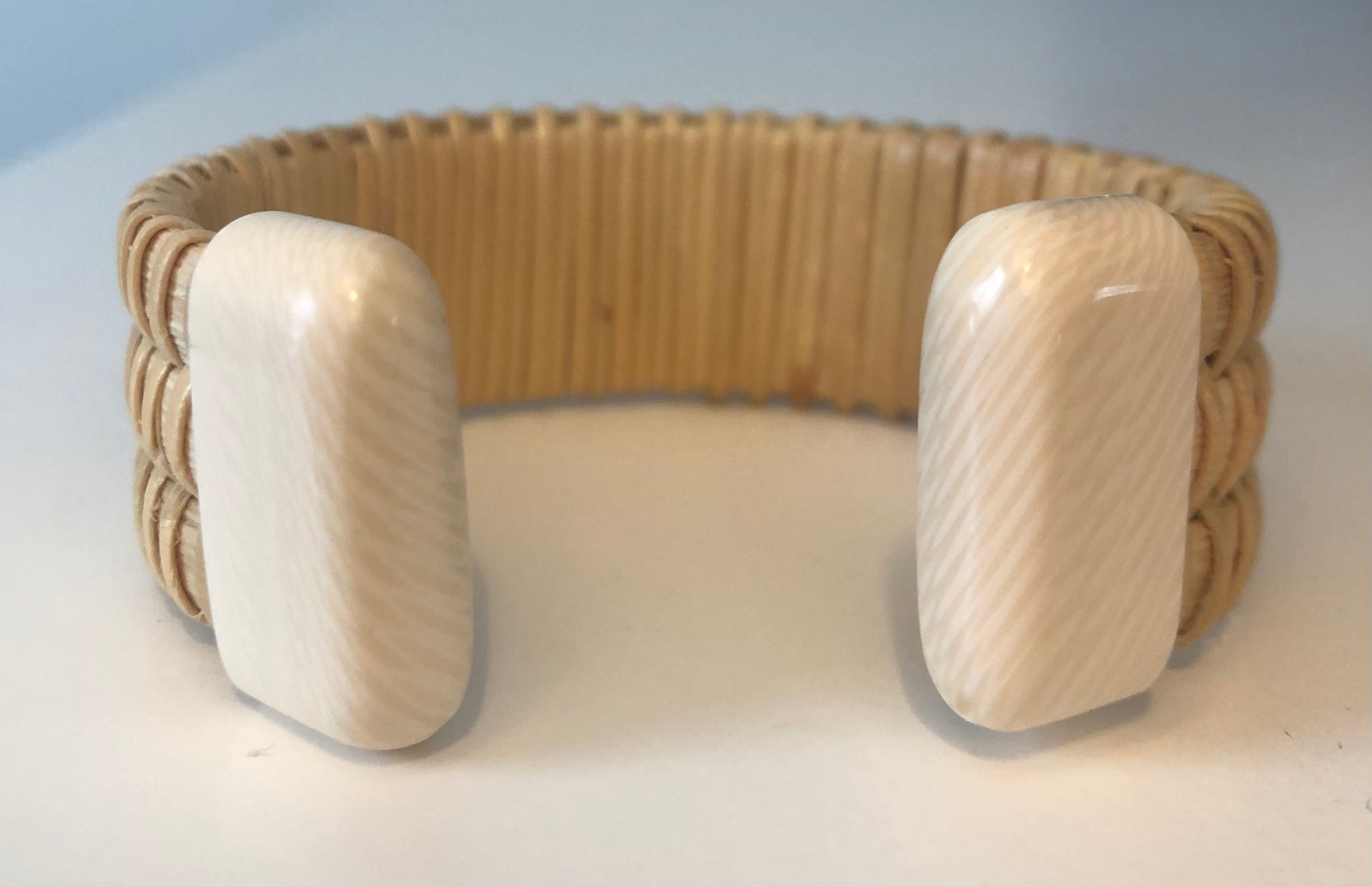 3/4 Eco-ivory Nantucket Basket Bracelet Free Shipping - Etsy