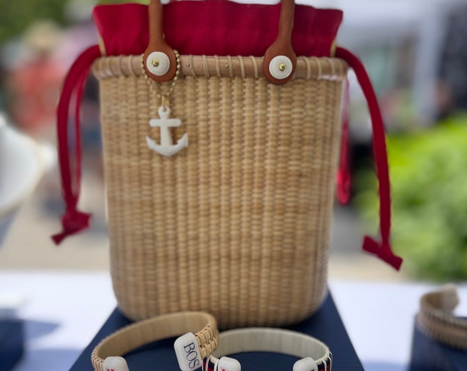 RARE 90's FARNUM NANTUCKET Handbags/nantucket Lightship Handbag ...