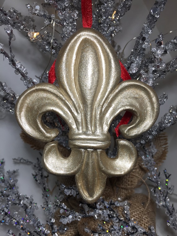 Fleur-de-lis Ornaments/decorations | Etsy