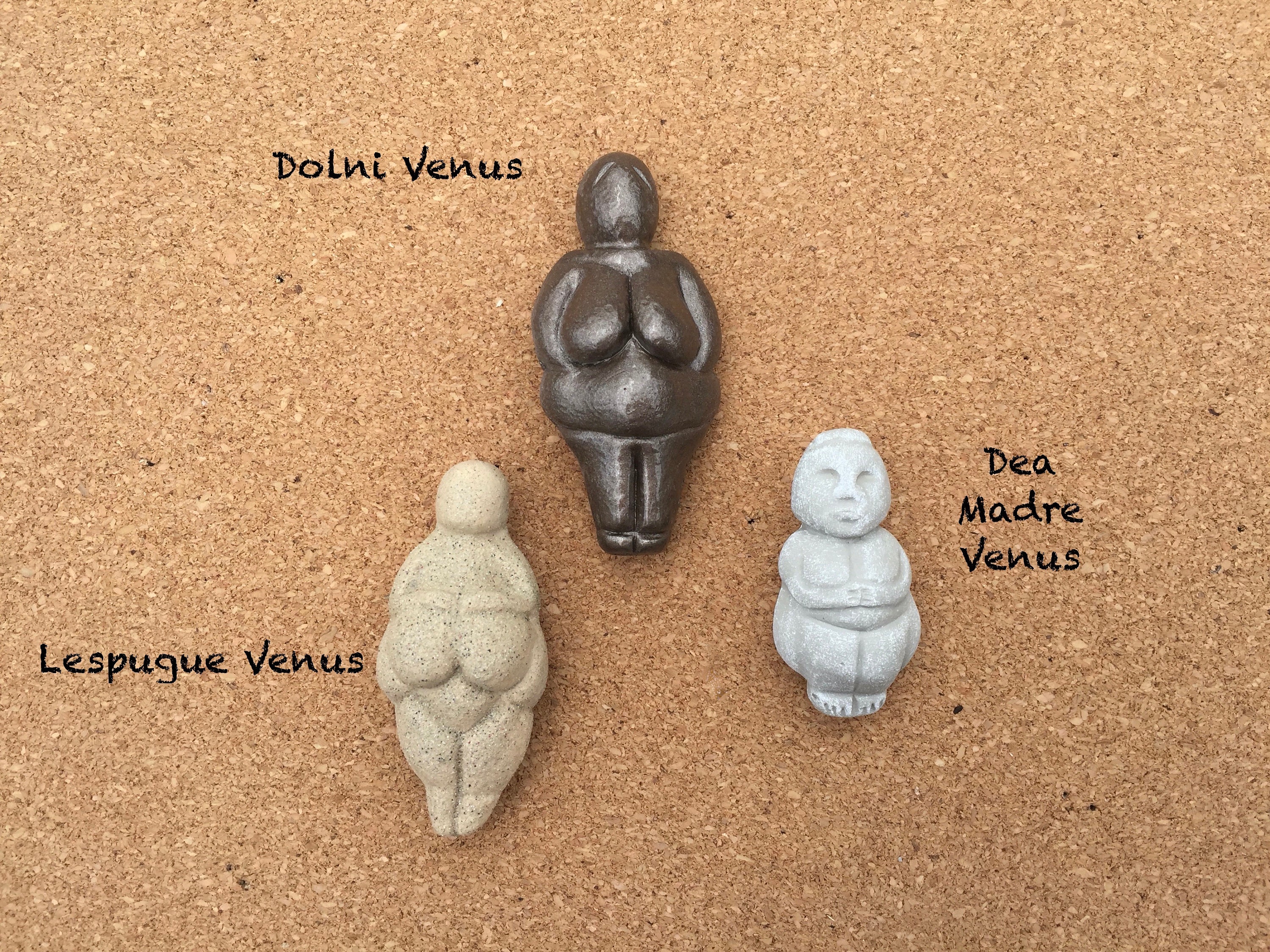 Venus Push Pins or Mini Magnets Set of 3 Series II Small - Etsy.de