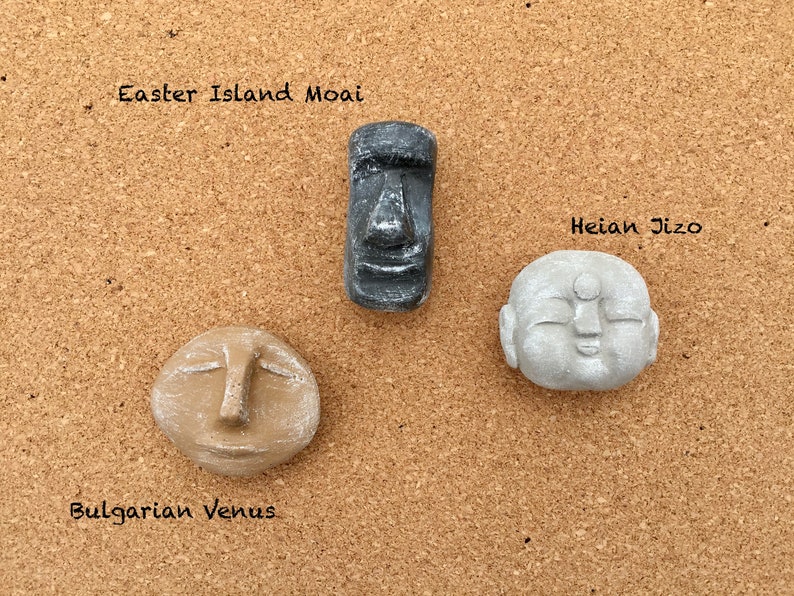 Culturally Inspired Artistic Push Pins or Mini Magnets set of | Etsy