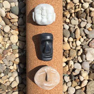 Culturally Inspired Artistic Push Pins or Mini Magnets (set of 3) - Etsy