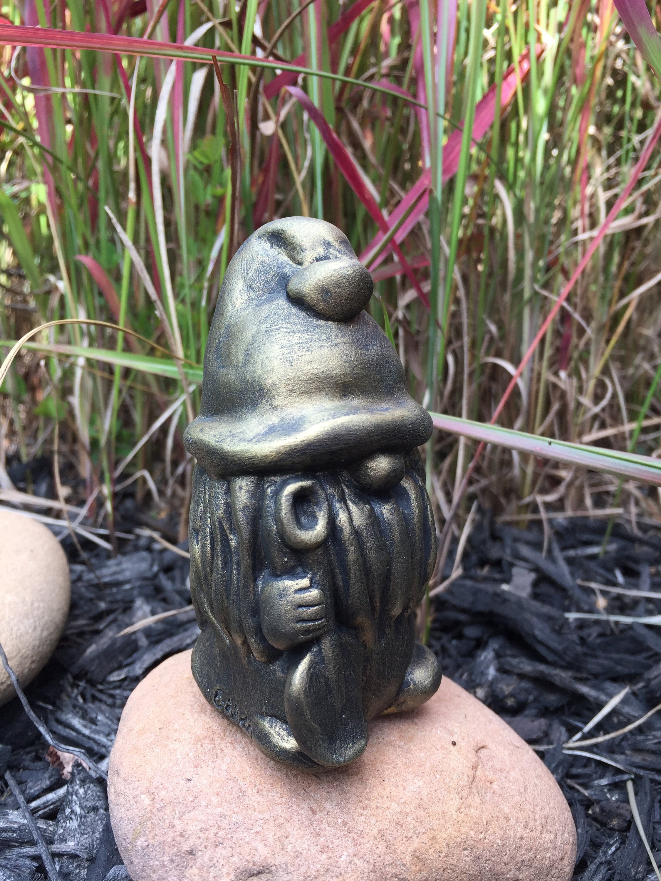 Little Worker Gnome Statuette/gnome Decor - Etsy