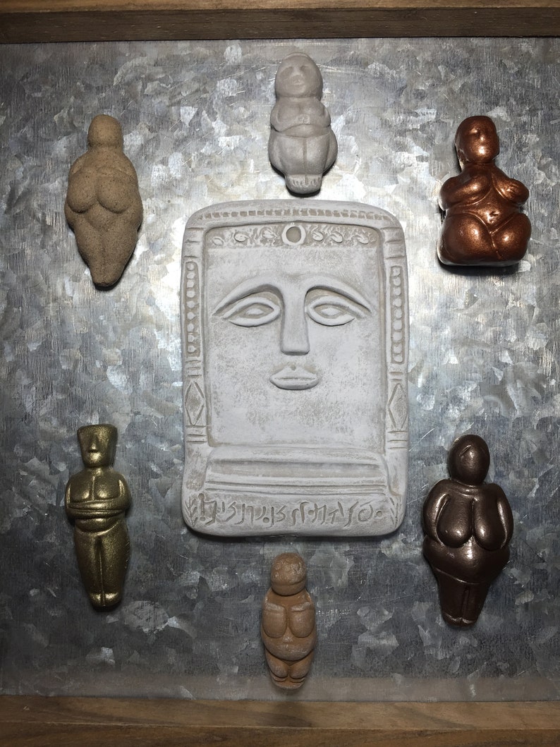 Buy Al-uzza goddess of Hayyan Stele-isis Art Magnet Online in India - Etsy