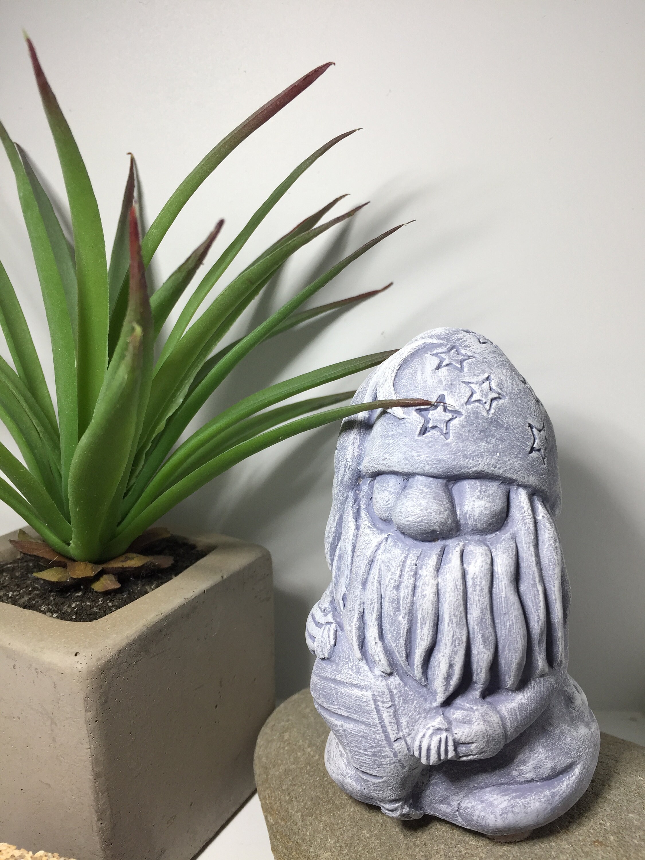 Sleepytime Nighty-night Gnome Statuette/gnome Decor - Etsy