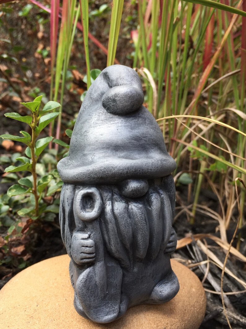 Little Worker Gnome Statuette/gnome Decor - Etsy
