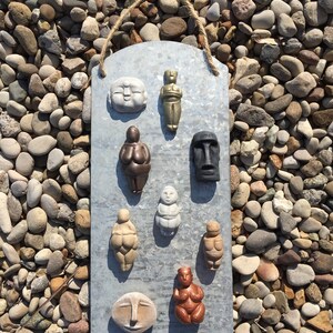 Culturally Inspired Artistic Push Pins or Mini Magnets (set of 3) - Etsy