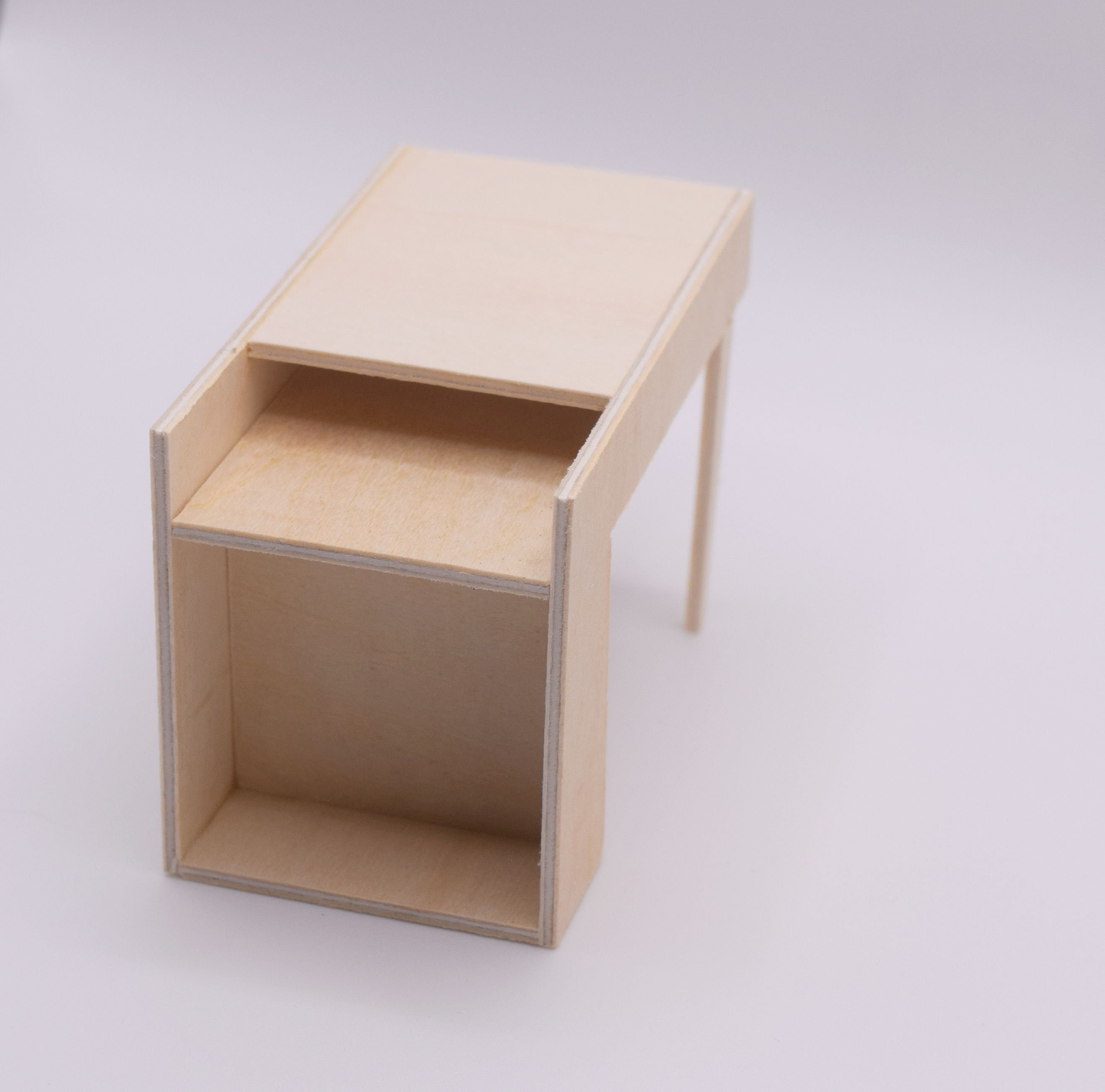 SVG File Dollhouse Miniature Mid Century Modern Side Table for Cricut ...