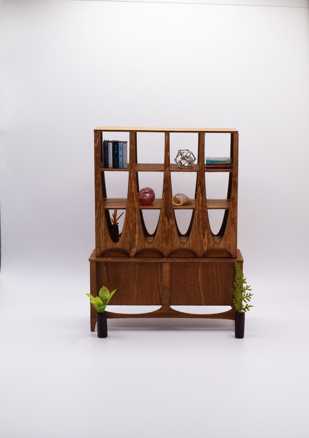SVG File 1:12 Scale Dollhouse Miniature Mid Century Modern Divider ...