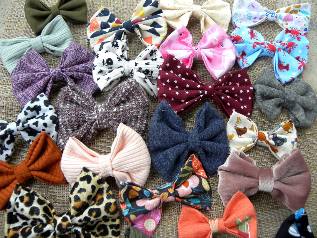 Hair Bows for Girls, Mystery Pack Hair Bows, Grab Bag of Hair Bows ...