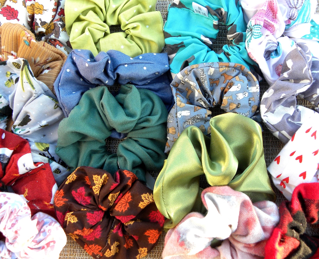 Mystery Grab Bag of Scrunchies, Random Scrunchies, Surprise Scrunchies ...