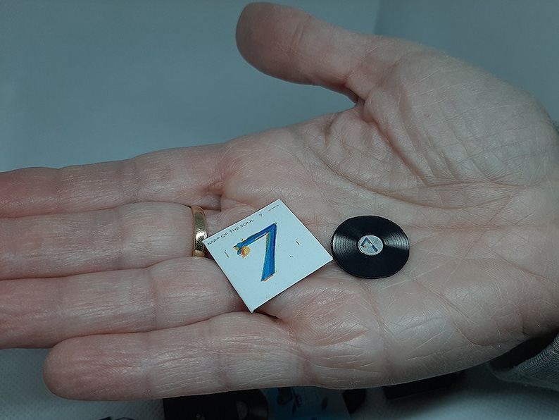BTS Collection. 16 BTS Miniature Discs. Scale 1/12 - Etsy