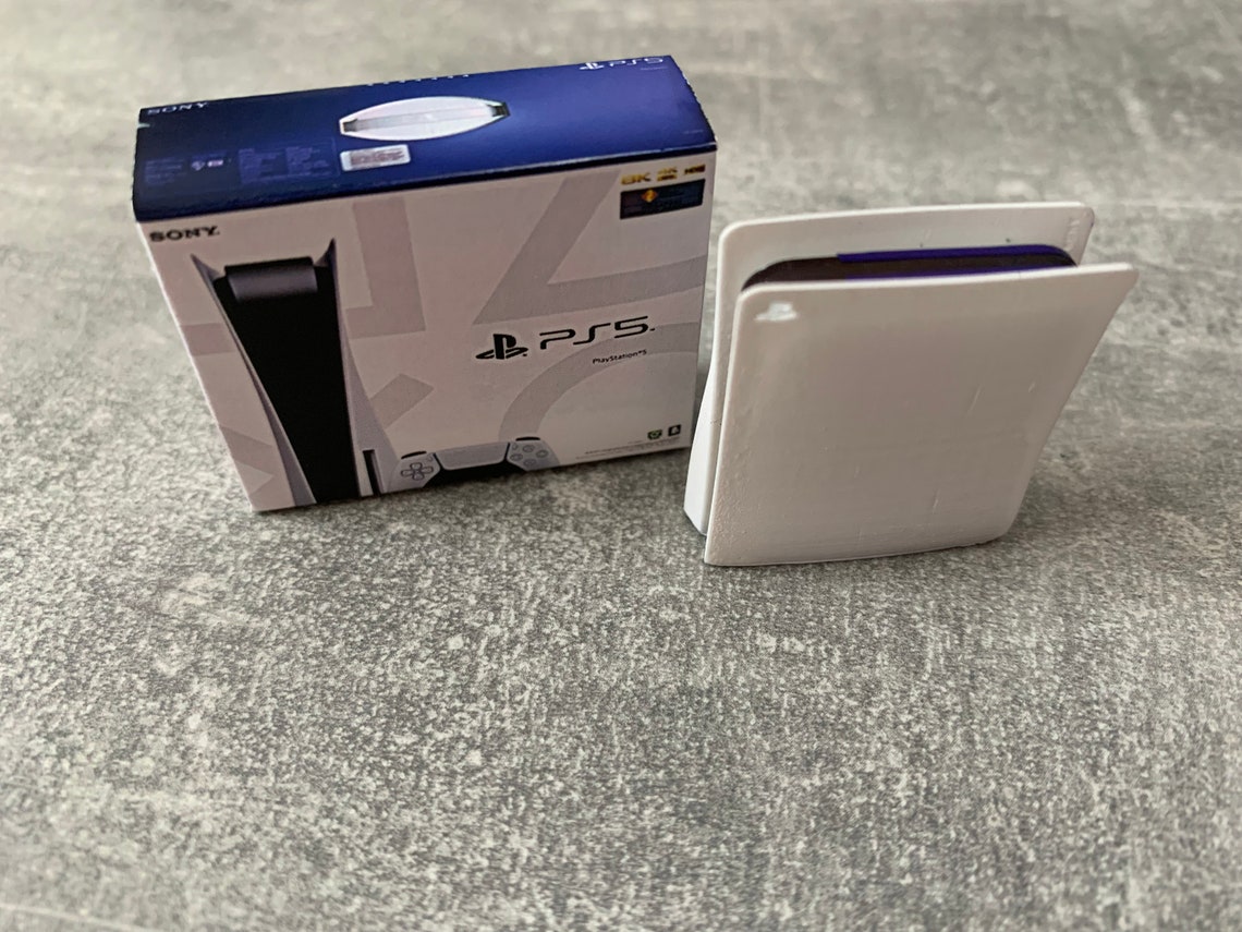 PS5 miniature console 4 games controller box. Miniature | Etsy