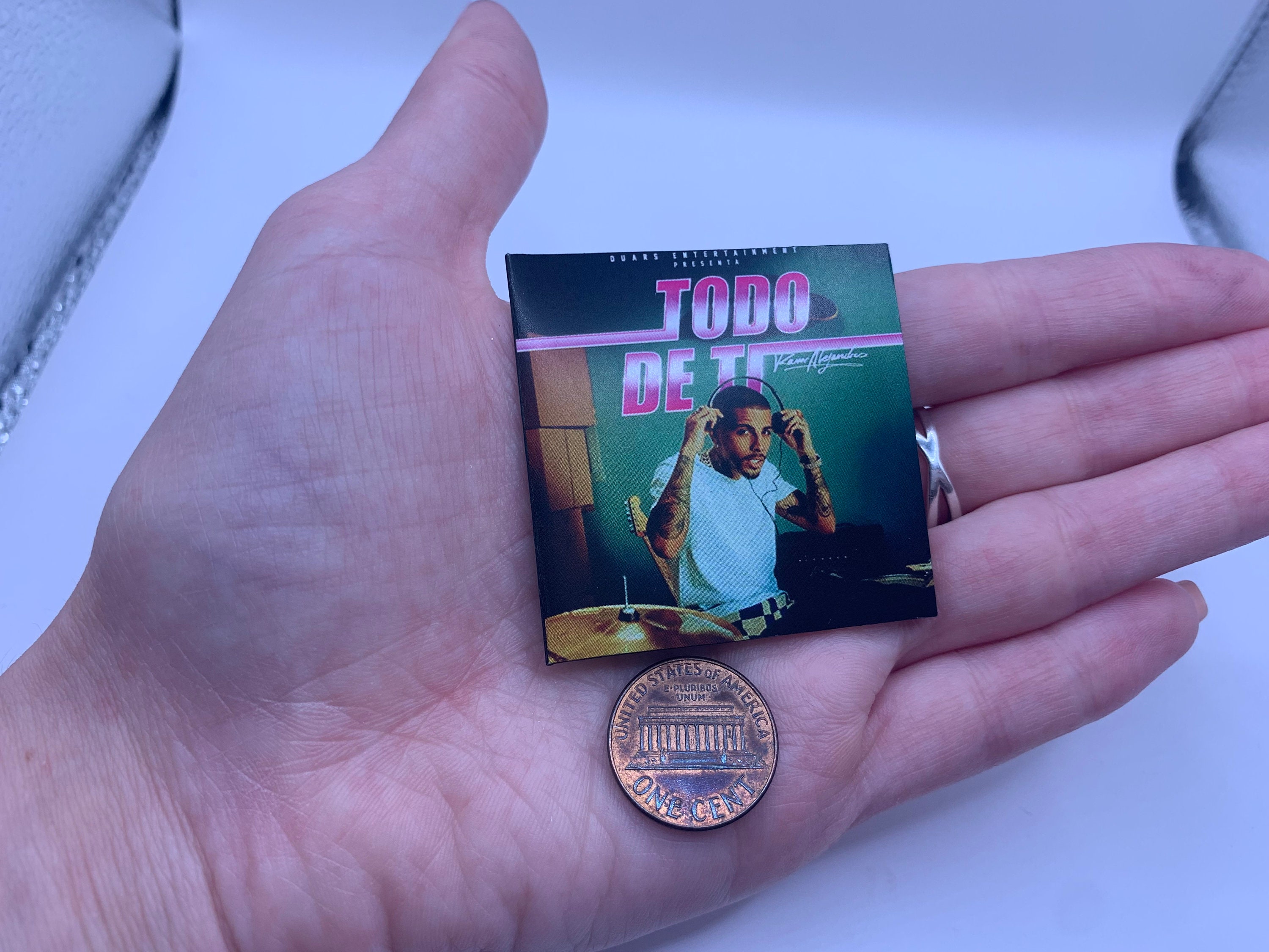 RAUW ALEJANDRO Collection. Miniature Vinyl Album. Scale 1/6 - Etsy