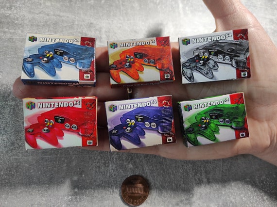 N64 Funtastic Color Series Miniature Boxes Collection. | Etsy