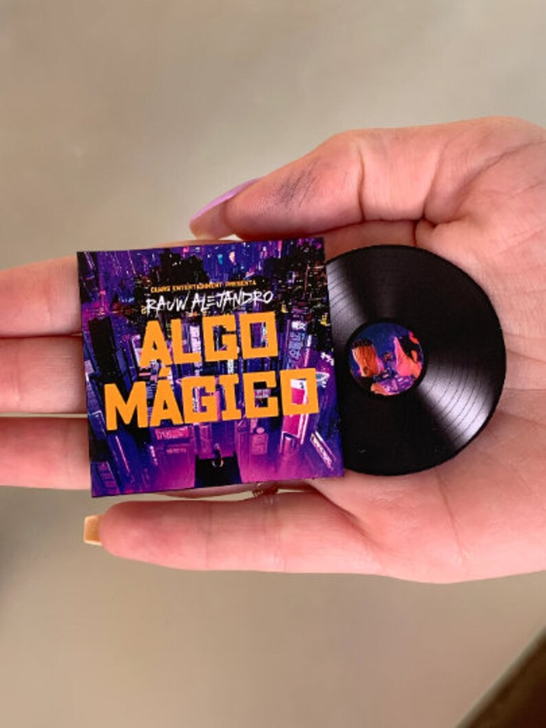 RAUW ALEJANDRO Collection. Miniature Vinyl Album. Scale 1/6 - Etsy