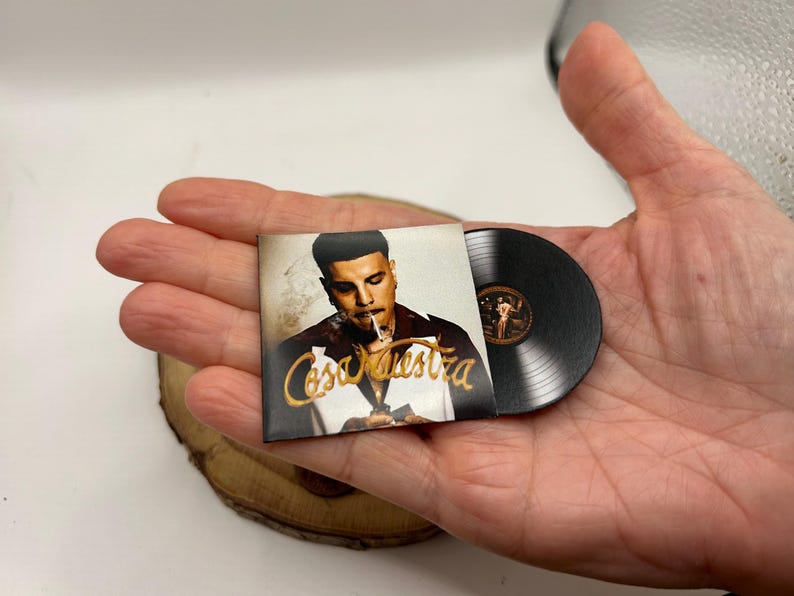 RAUW ALEJANDRO Collection. Miniature Vinyl Album. Scale 1/6 - Etsy