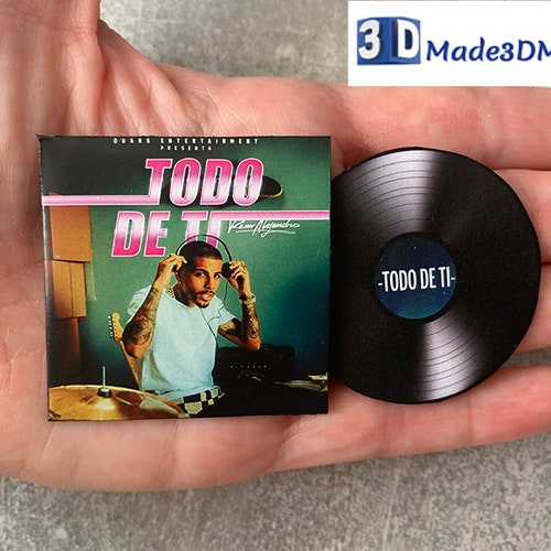 RAUW ALEJANDRO Collection. Miniature Vinyl Album. Scale 1/6 - Etsy