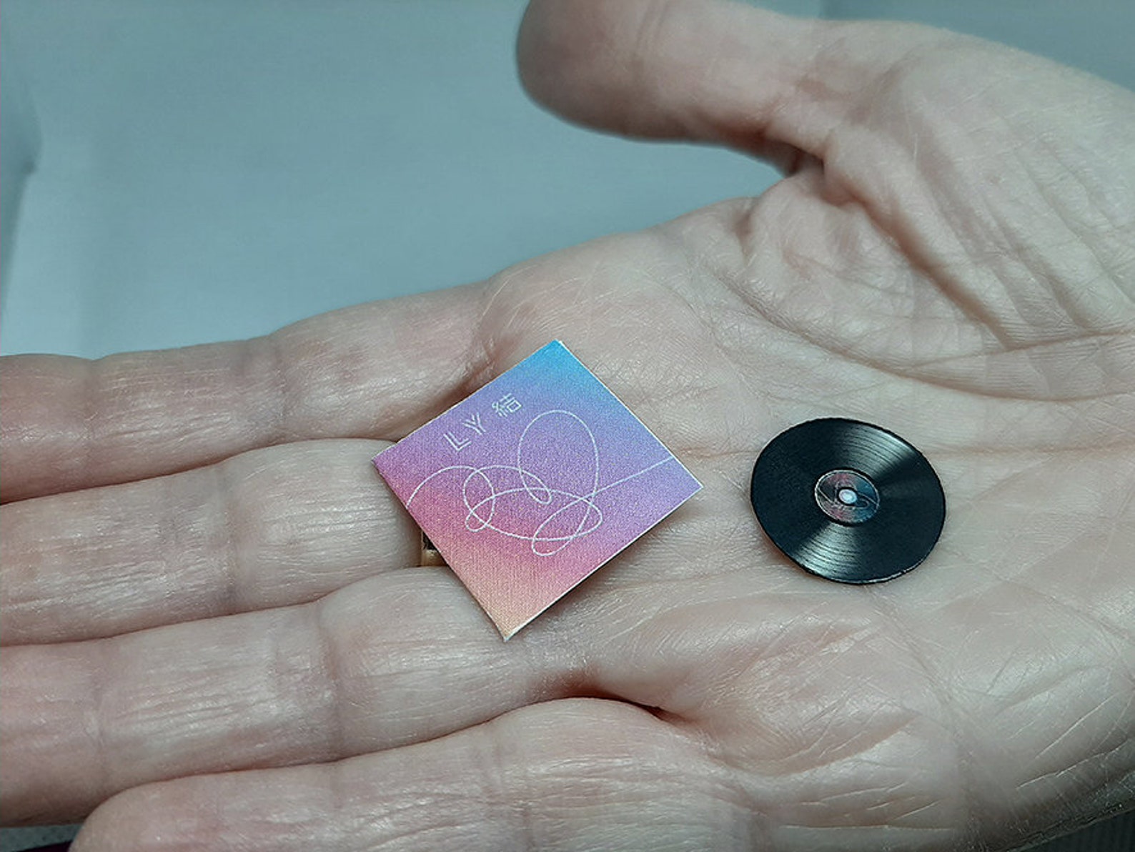 BTS Collection. 16 BTS Miniature Discs. Scale 1/12 - Etsy