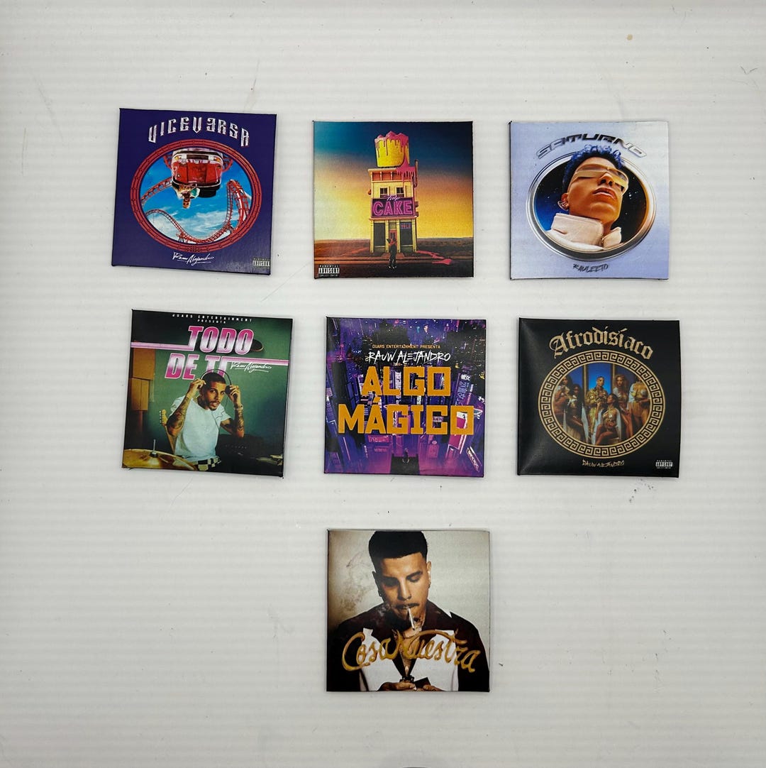 RAUW ALEJANDRO Collection. Miniature Vinyl Album. Scale 1/6 - Etsy